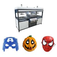 China Semi-Automatic Double Station Blister Machine for Small Batch Fruit Tray & Food Box Orders for sale
