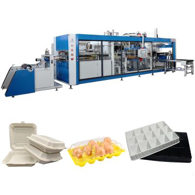 China High Performance Thermoforming Machine for Disposable Lunch Boxes Efficient Thermoforming Machine for Food Delivery Packaging for sale