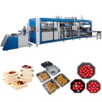 China High Speed Vacuum Forming Machine for Cake Box Production Precision Thermoforming Machine for Pastry Tray Manufacturing for sale
