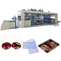 China Automatic 710×850mm Thermoforming Machine with 10-30 Mold/Min Efficiency and Positive Negative Pressure Forming for sale