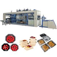 China HX-7185 3 Station Pressure Thermoforming Machine with 710×850mm Maximum Molding Die Area and Water Cooled System for sale