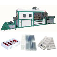 China 380V PLC Touch Screen Pressure Thermoforming Machine with 10 Times/Minute Speed for Plastic Covers for sale