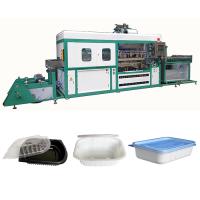 China 1220mm Width Pressure Vacuum Thermoforming Machine with Fast Heating and Energy Saving Features for sale