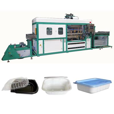 China 1220mm Width Pressure Vacuum Thermoforming Machine with Fast Heating and Energy Saving Features for sale