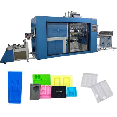 China 1220 mm Forming Length Pressure Thermoforming Machine with Servo Motor and Touch Screen Operation for sale