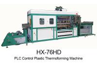 China High-speed HX-76HD Thermoforming Machine For PVC, PP, PET Covers. Energy-efficient, Touchscreen Control Ideal For Packaging Industries for sale