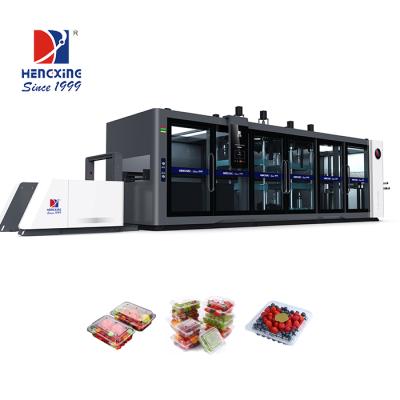 China All Servo Motor Multi-Stations Thermoforming Machine Automatic PET PVC HIPS Plastic Take Away Tray Plate Making Machine for sale