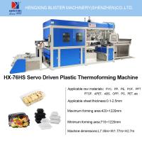 China Automatic PP PET Vacuum Forming Machine for Disposable Ice Cube Trays for sale