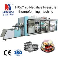 China Fully Automatic Disposable Plastic Food Boxes Machine Thermoforming Machine for Making Take Away Box Product for sale