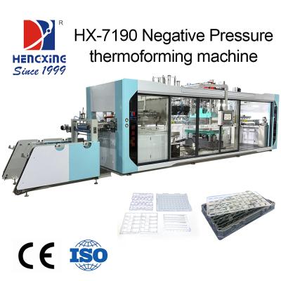 China Automatic Three-Station High Speed Plastic Thermoforming Machine Positive Negative Pressure Blister Forming for PS for sale