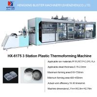 China High Speed Plastic Thermoforming Machine for Swiss Roll Cake Boxes & Pastry Trays for sale