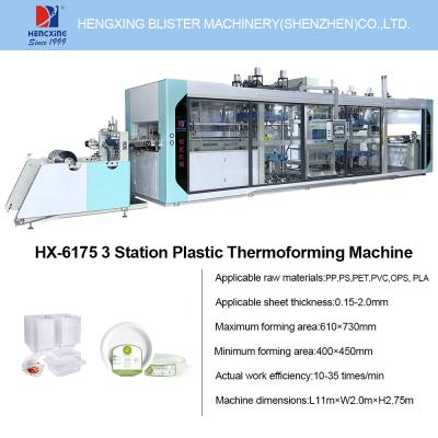 China Advanced Thermoforming Machine for Catering Packaging Cost Effective Thermoforming Machine for Takeaway Food Boxes for sale