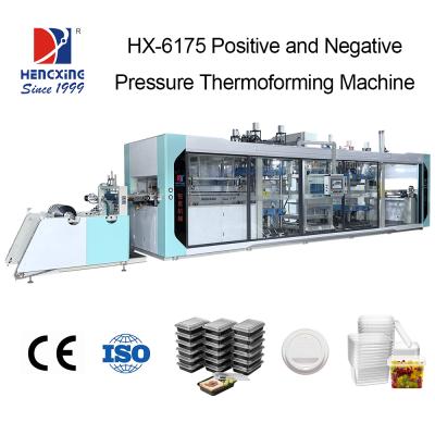 China Good Quality Transparent Plastic Food Container Making Machine/ Machine For Making Disposable  Plate/tray Thermoforming Machine for sale