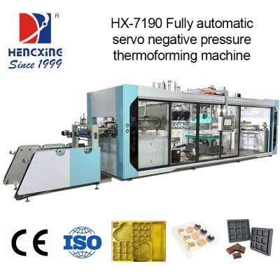 China Heavy Duty Automatic Vacuum Forming Machine for Deep Draw Parts & Thick Sheet Forming for sale