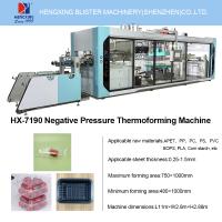 China PET Pla pp 3 Station Plastic Cup/lunch Box Vacuum Mechanical Thermoforming Machine with Counting Function for sale