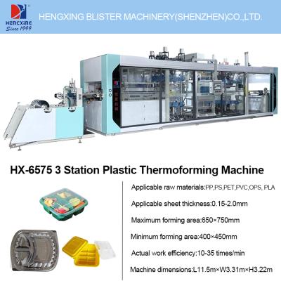China Automatic Fast Food and Fruit Thermoforming Machine Plastic Egg Tray Making Machine  Plastic Thermoforming Machine for sale