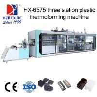 China Servo Motor Driven PET Tray Making Machine with Automatic StackingHigh Output PET Sheet Vacuum Forming Machine for Large Scale Production for sale