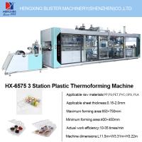 China Fully Automatic Production Line For PET/RPET Fruit Trays & Food Containers Thermoforming Machine for sale