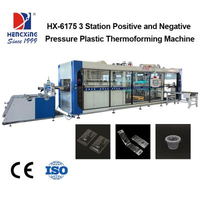 China Automatic Thermoforming Machine for PP/PET/PS/PVC Sheets - Clamshell Packaging & Plastic Hinged Boxes for sale