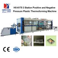 China Automatic Thermoforming Machine for PP/PET/PS/PVC Sheets - Hinged Lid Containers & Clamshell Food Packaging for sale