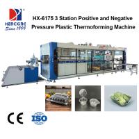 China Automatic Thermoforming Machine for PP/PET/PS/PVC Sheets - 2-Compartment & 3-Compartment Meal Prep Containers for sale