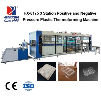 China High-Speed Cake Tray and Egg Box Making Machine, Multi-Station Automatic Blister Thermoforming Machine for Bakery & Agriculture Food Packaging for sale
