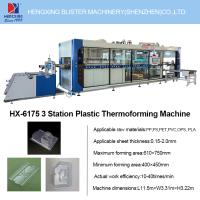 China Full Automatic Positive Negative Pressure Thermoforming Machine Multi-Station Plastic Blister Form-Cut-Stack Equipment for Food, Medical & Industrial Packaging for sale
