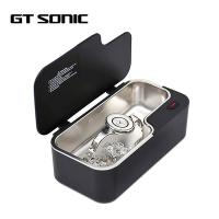 China GT SONIC Ultrasonic Glasses Cleaner 5 Mins Auto Shut Off With 15w DC Adapator for sale