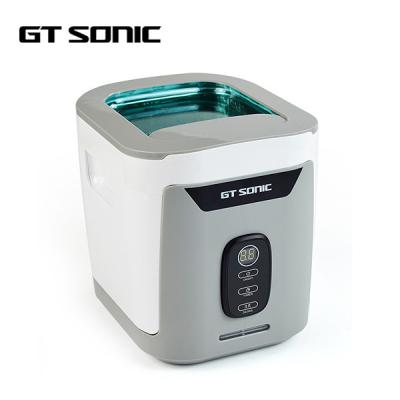 China Stainless Steel Ultrasonic Glasses Cleaner Transparent Lid Touch Panel for sale