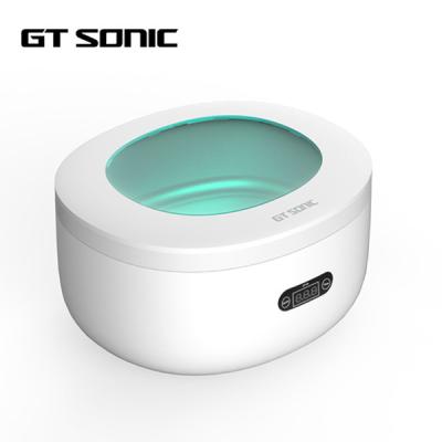 China SUS304 35W Bench Top Ultrasonic Cleaner 750ml With Transparent Cover for sale