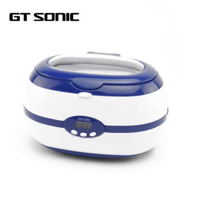 China Portable Ultrasonic Jewelry Cleaner 600ml Tank With Degas Function for sale