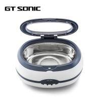China High Efficiency Eyeglasses Cleaner Ultrasonic Machine 35W 600ml With Degas Function for sale