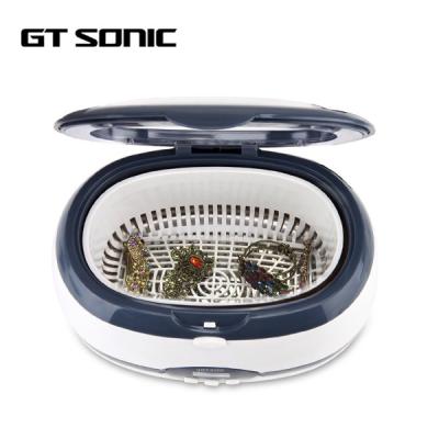 China Jewelry Use Home Ultrasonic Cleaner 5 Timer Setting Blue / Grey Color for sale