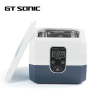 China High Power Digital Dental Ultrasonic Cleaner 1300ml 5 Timer Setting 60W 40kHz for sale
