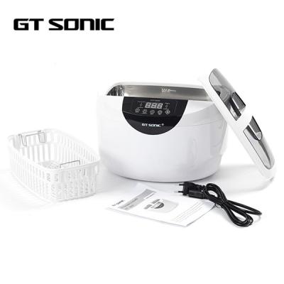 China 2500ml Dental Ultrasonic Cleaner  Detachable Cord 100W Heating for sale