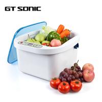 China Easy Operation Ozone Fruit And Vegetable Washer 12.8L Digital Display With Big Size for sale