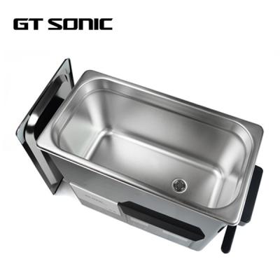China 110V Ultrasonic Vegetable And Fruit Washer Easy To Use With Ditial Heater Timer For 6L Tank for sale