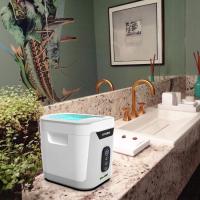 China Detachable Home Ultrasonic Cleaner With UV Light Transparent Lid 50W for sale