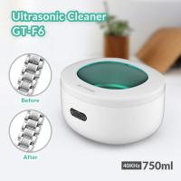 China 35 Watt Ultrasonic Jewelry Cleaner Digital Timer 175 * 155 * 100MM  750Ml for sale