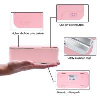China Mini Ultrasonic Jewelry Cleaner Automatic Ultrasonic Cleaning Bath 450ml for sale