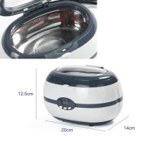 China Portable Ultrasonic Vibration Cleaner With LED Display / Auto Open Cover for sale