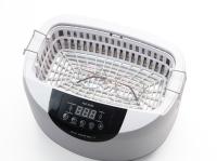 China 65W Mini Ultrasonic Jewelry Cleaner , Digital Timer Compact Ultrasonic Cleaner for sale