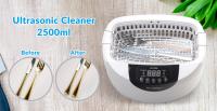 China Professional Jewelry Ultrasonic Cleaner 2500ML With 40khz Frequency for sale