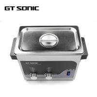 China Double Power Manual Ultrasonic Cleaner AC220V SUS 30mins Timer for sale