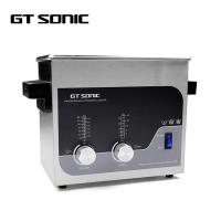 China Double Power Heated Ultrasonic Parts Cleaner 3L Volume With 0-30 Mins Timer for sale
