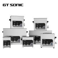 China Digital Control Timer Heated Ultrasonic Washer Dual Power 6L SUS 304 Tank 300w for sale
