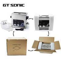 China 6L 40kHz Laboratory Ultrasonic Cleaner , Temperature Adjustable Sonic Tank 150W 30 Mins for sale