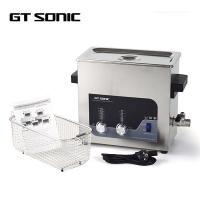 China Knob Operation Ultrasound Cleaning Machine Time Adjustable With Drain Valve for sale