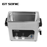 China Knob Operation Ultrasound Cleaning Machine Time Adjustable With Drain Valve for sale