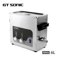 China Knob Operation Ultrasound Cleaning Machine Time Adjustable With Drain Valve for sale